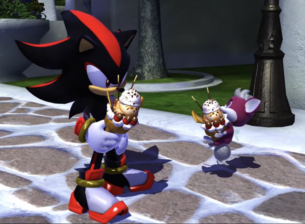 Ice Shadow The Hedgehog
