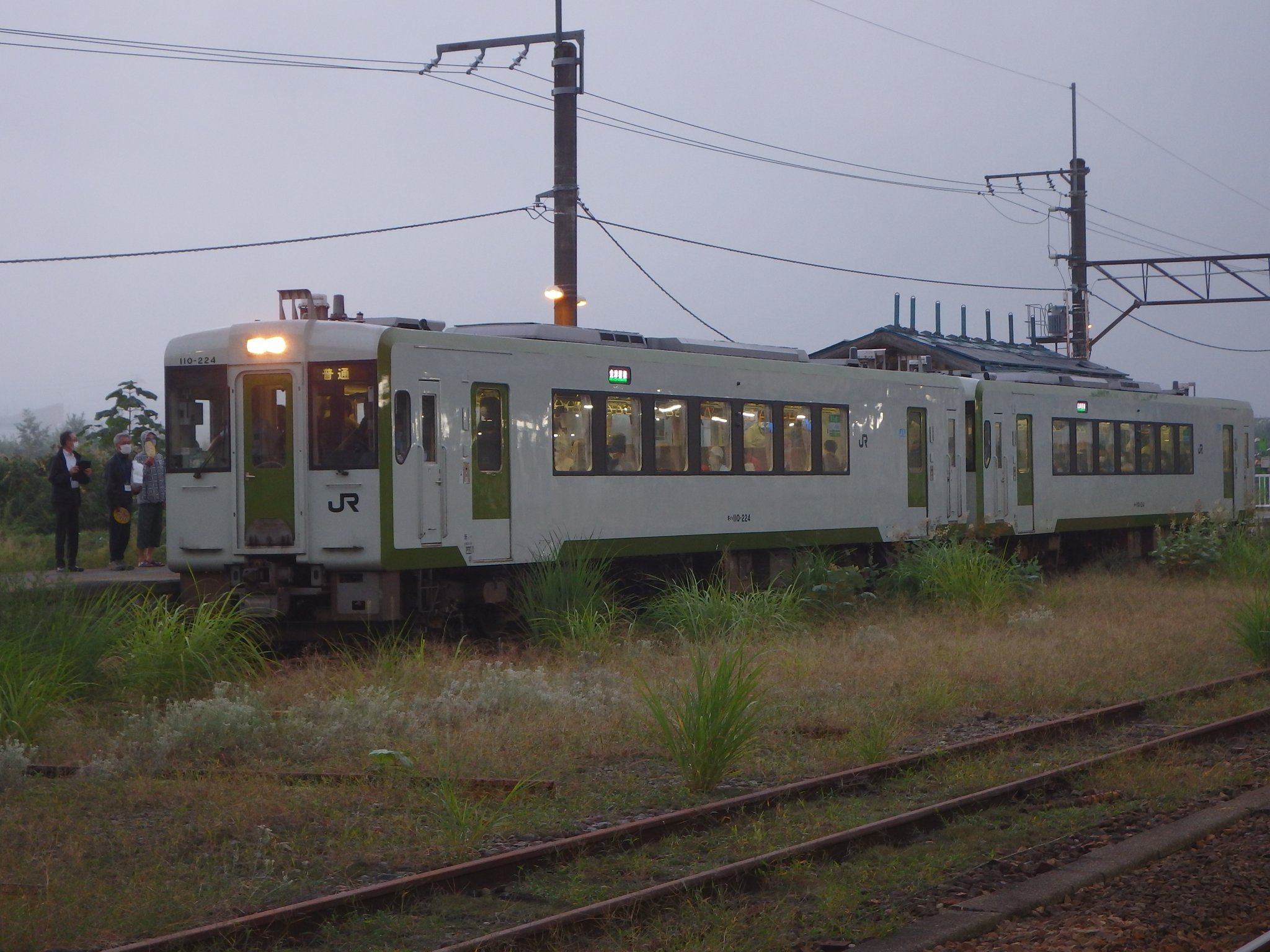 ハロ鉄Acty'22@mm'22小田急東海道線©︎💉💉💉 on Twitter: "RT @niitetu: キハ110只見線会津若松行き只見線小出 11年ぶりに小出～会津若松全線で運行再開 ...