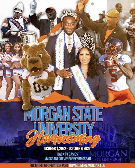College Homecoming Poster