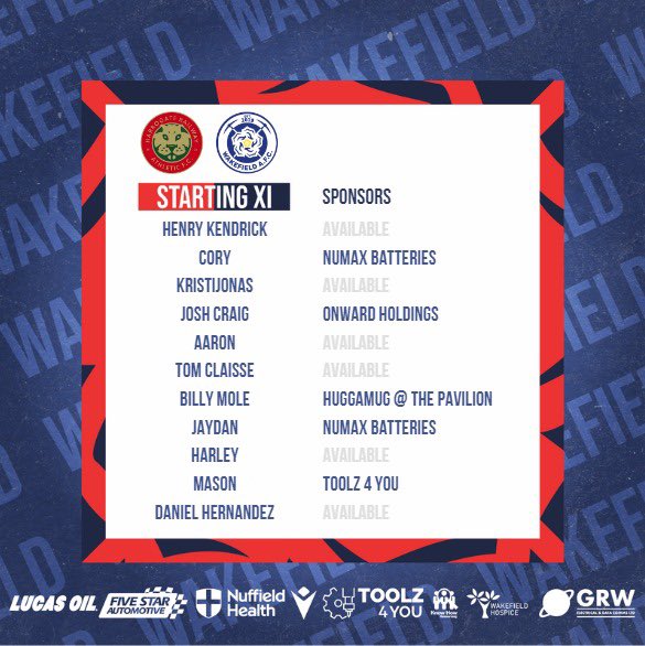Wakefield AFC on Twitter: Wakefield AFC on Twitter: