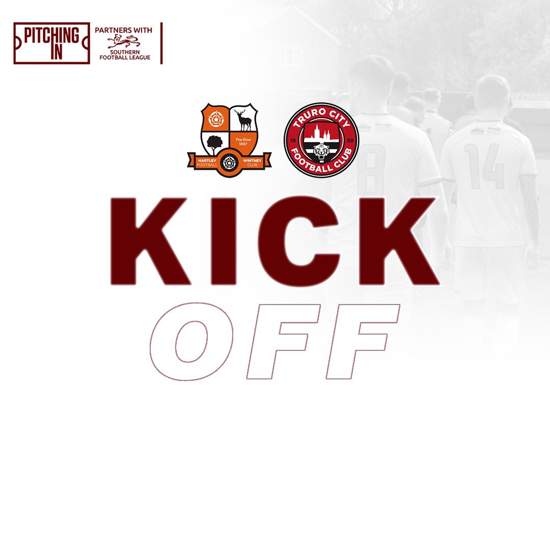 Truro City FC on Twitter: "𝗞𝗜𝗖𝗞 𝗢𝗙𝗙 Underway at the Memorial Playing Ground. Come on City!!!! 🟠0 ...