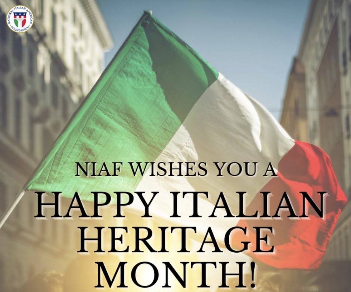 Lidia Carroll 🇮🇹 on Twitter: "RT @niaforg: Happy Italian Heritage Month ...