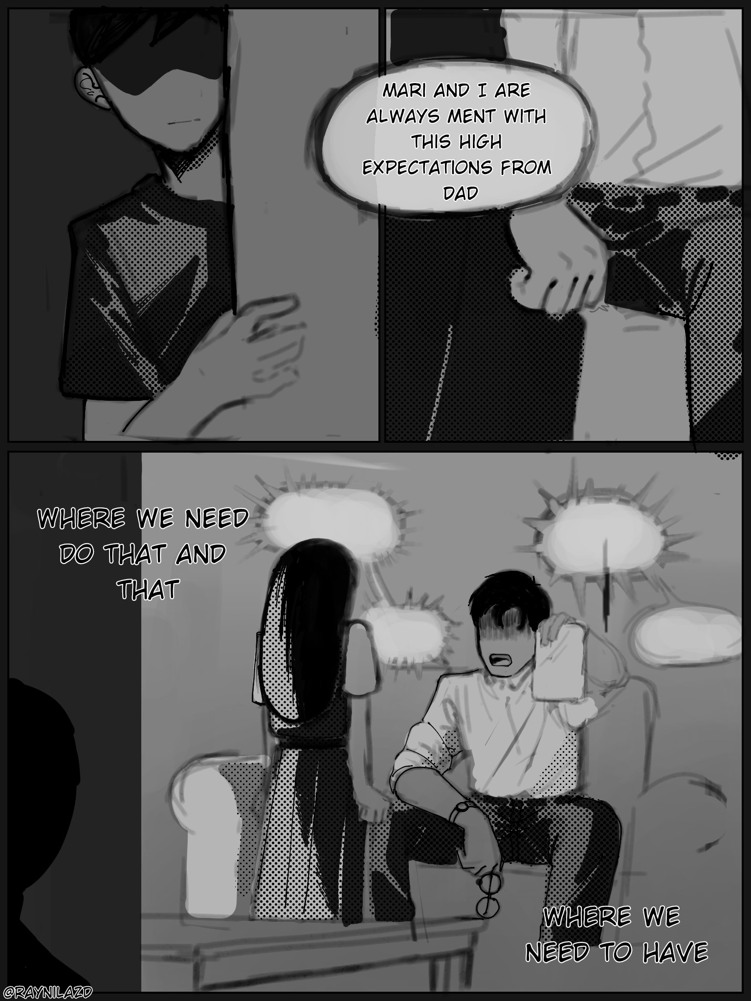 Ray (commission's open 1/2) on Twitter: "Expectations #OMORI #OMORIFANART https://t.co ...