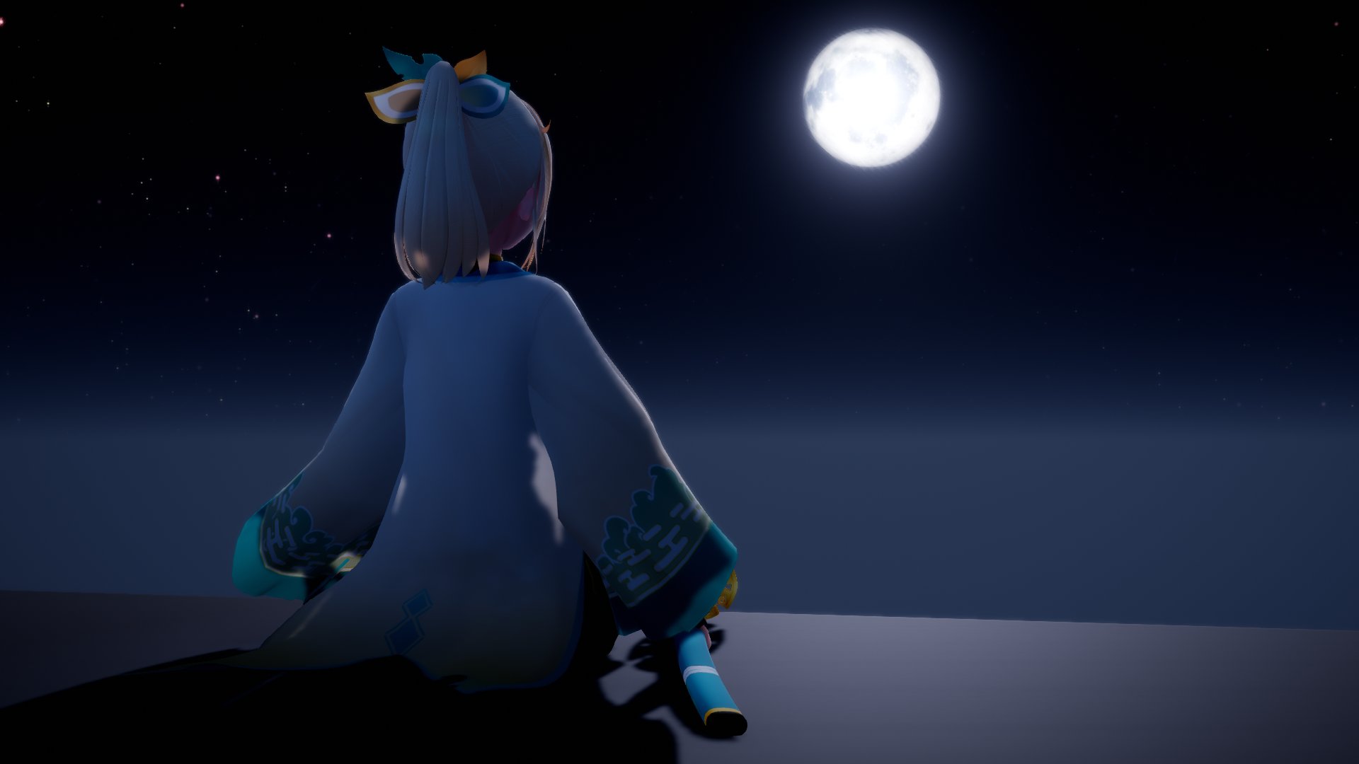 こつぶっこ on Twitter: "月見 #いろはにも絵を #MMD https://t.co/I15VeXRYzR" / Twitter