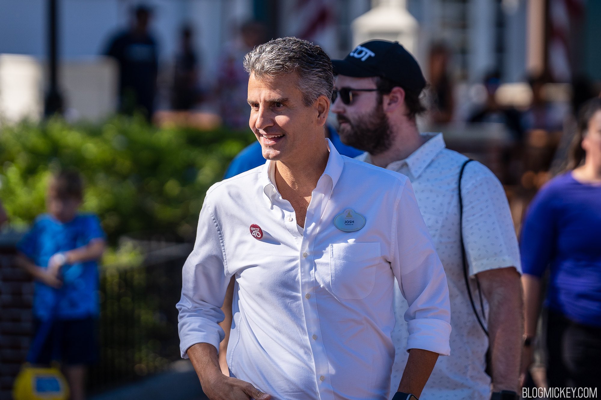 BlogMickey.com on Twitter: "Disney Parks Chairman Josh D'Amaro is here to celebrate #EPCOT40 ...