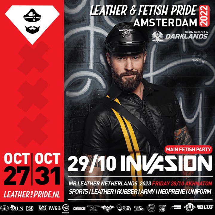 Recon on Twitter: "From 27 to 31st October 2022, the Leather and Fetish community will gather ...