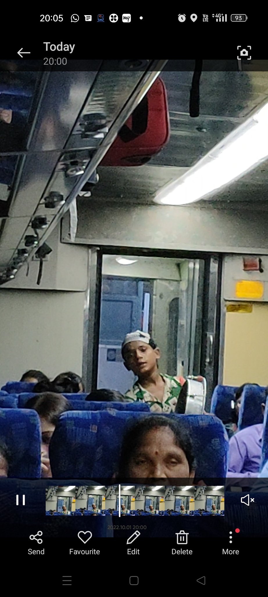 Narender on Twitter: "@RailMinIndia I am in CC coach of train 12241. Beggars are freely enjoying ...