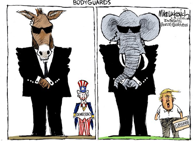 Democratic Party Vs Republican Party Cartoon