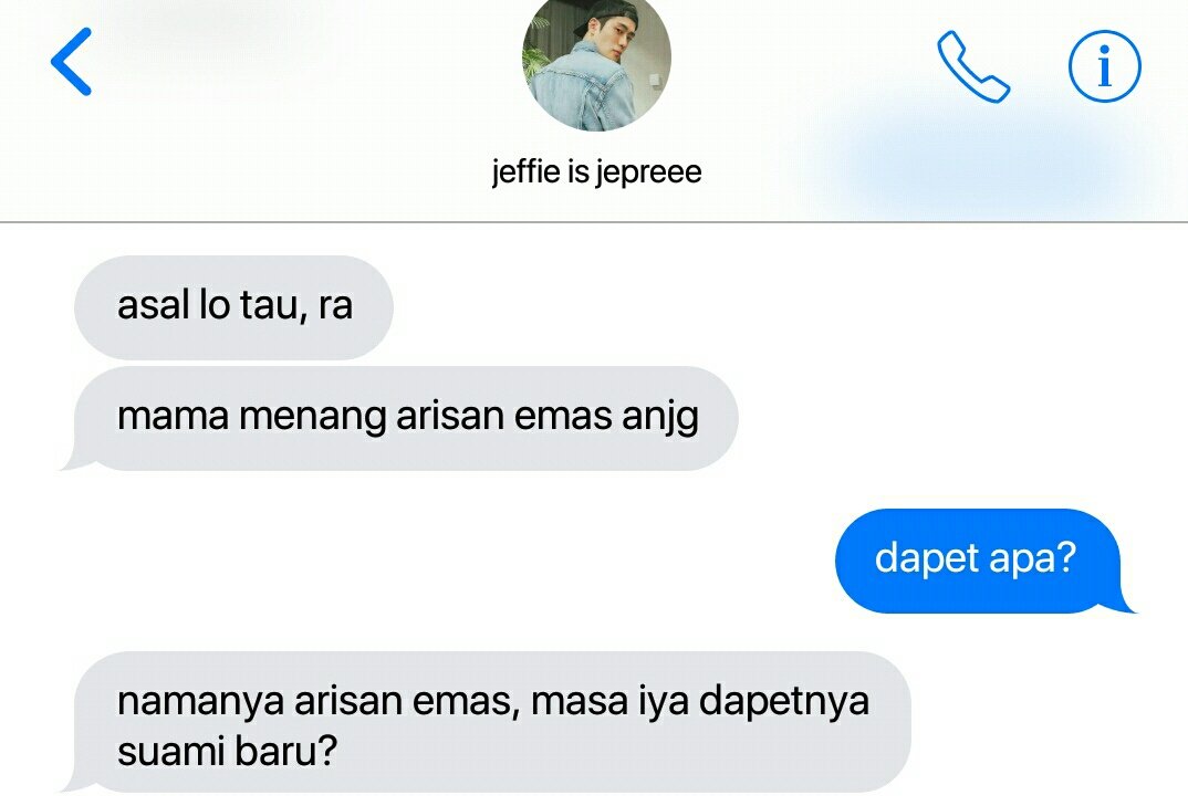 cak on Twitter: "balada menang arisan emas jaehyun few tweets au https://t.co/c6MPmeHLx4" / Twitter