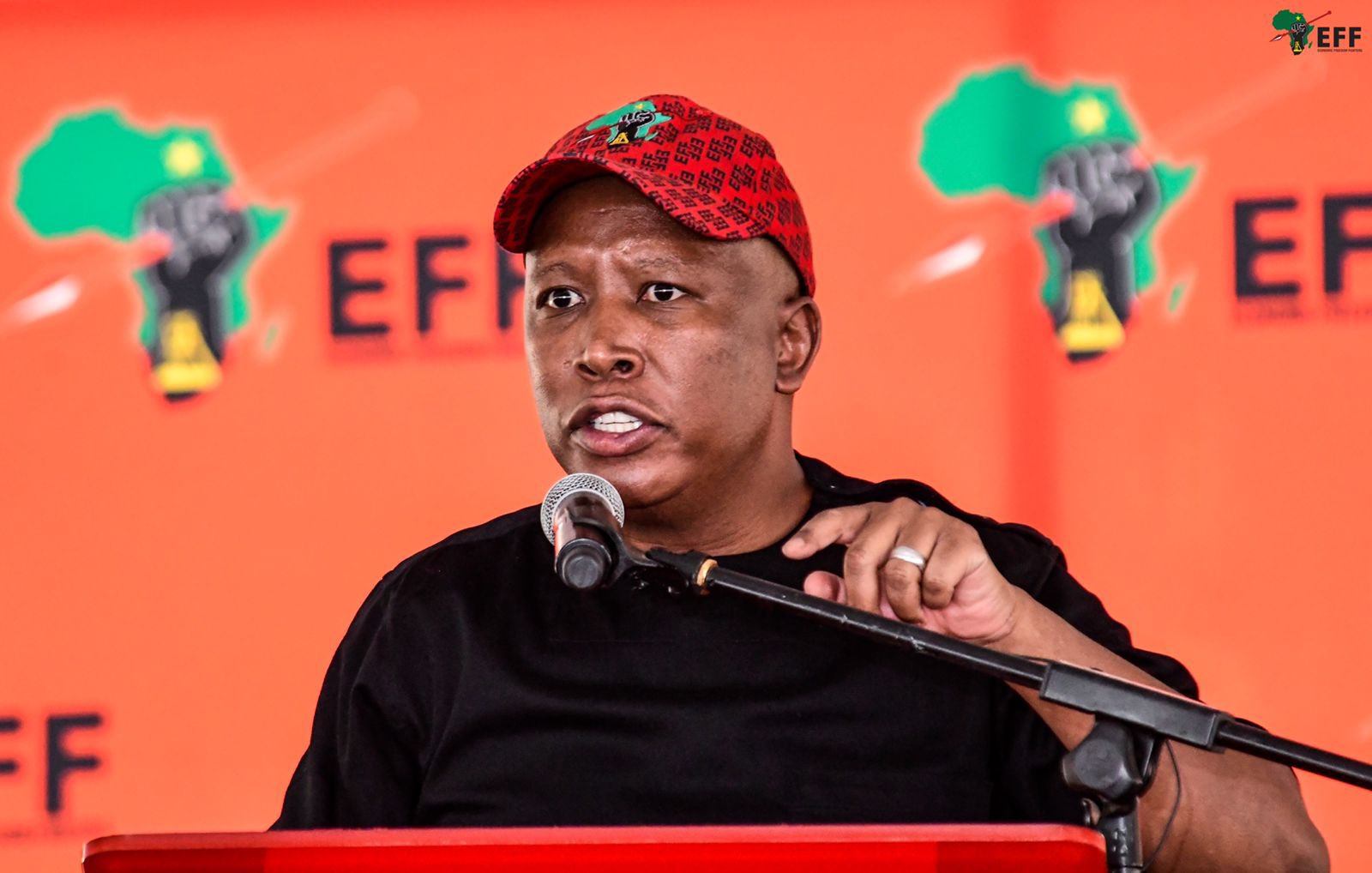 Economic Freedom Fighters on Twitter: "♦️In Pictures♦️ CIC @Julius_S_Malema addressing the ...