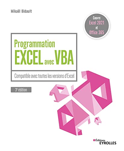 (GET-PDF) Programmation Excel avec VBA 3e Ã©dition Compatible avec ...