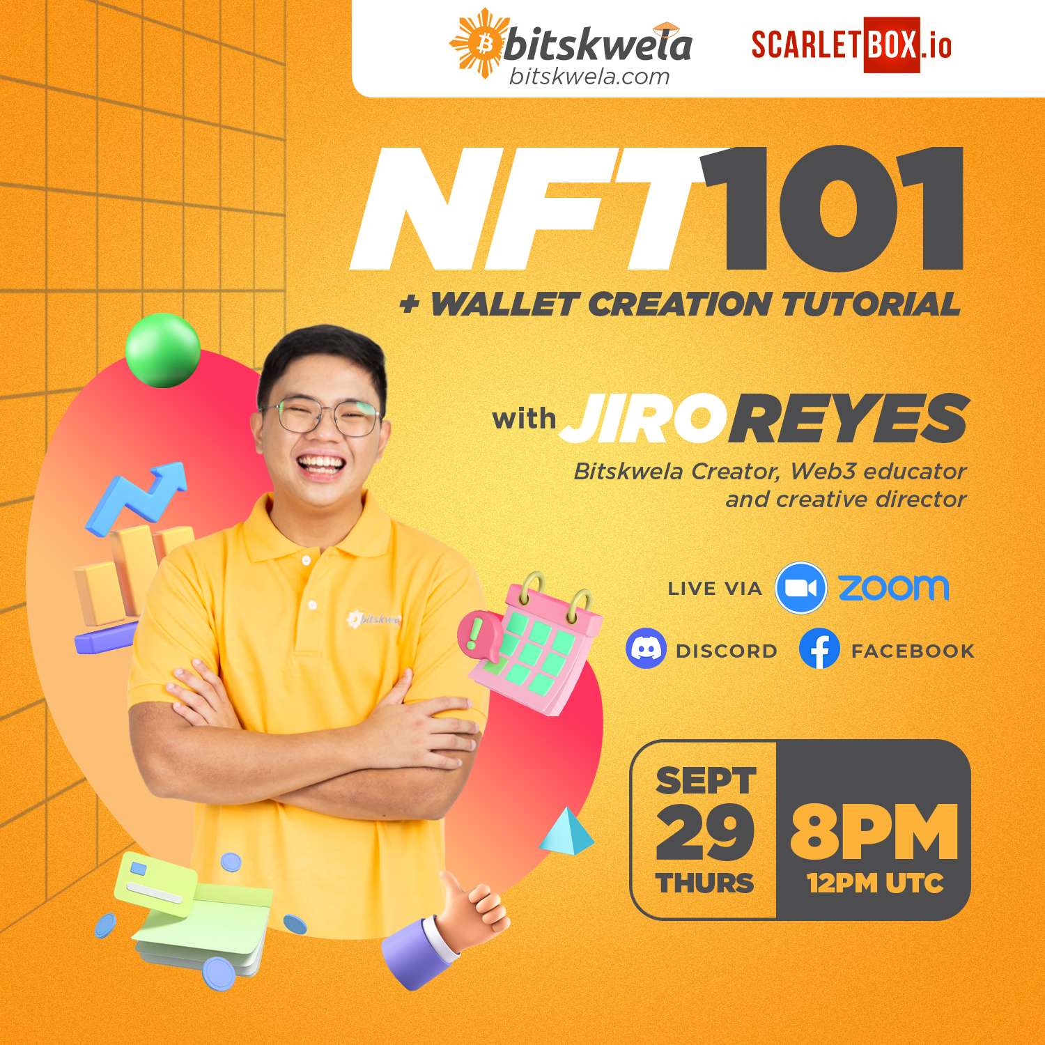 ScarletBoxNFT | Mint Your National Artist NFT on Twitter: "NFT 101🔥 @bitskwela w/ @jirols_btc ...