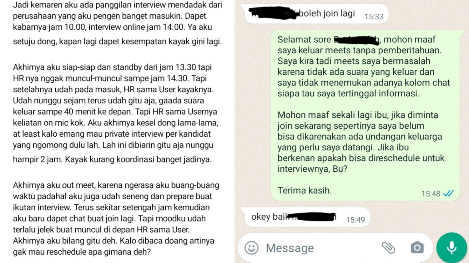 Baca Rules (bit.ly/worksfess) on Twitter: "work! aku kecewa banget tp jujur pengen banget join ...