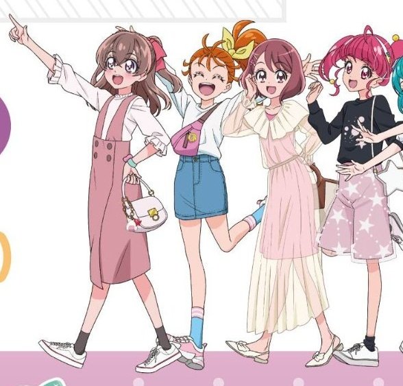 Eriol Irzahn on Twitter: "Precure All Stars It's fun to be fashionable together from the last 4 ...