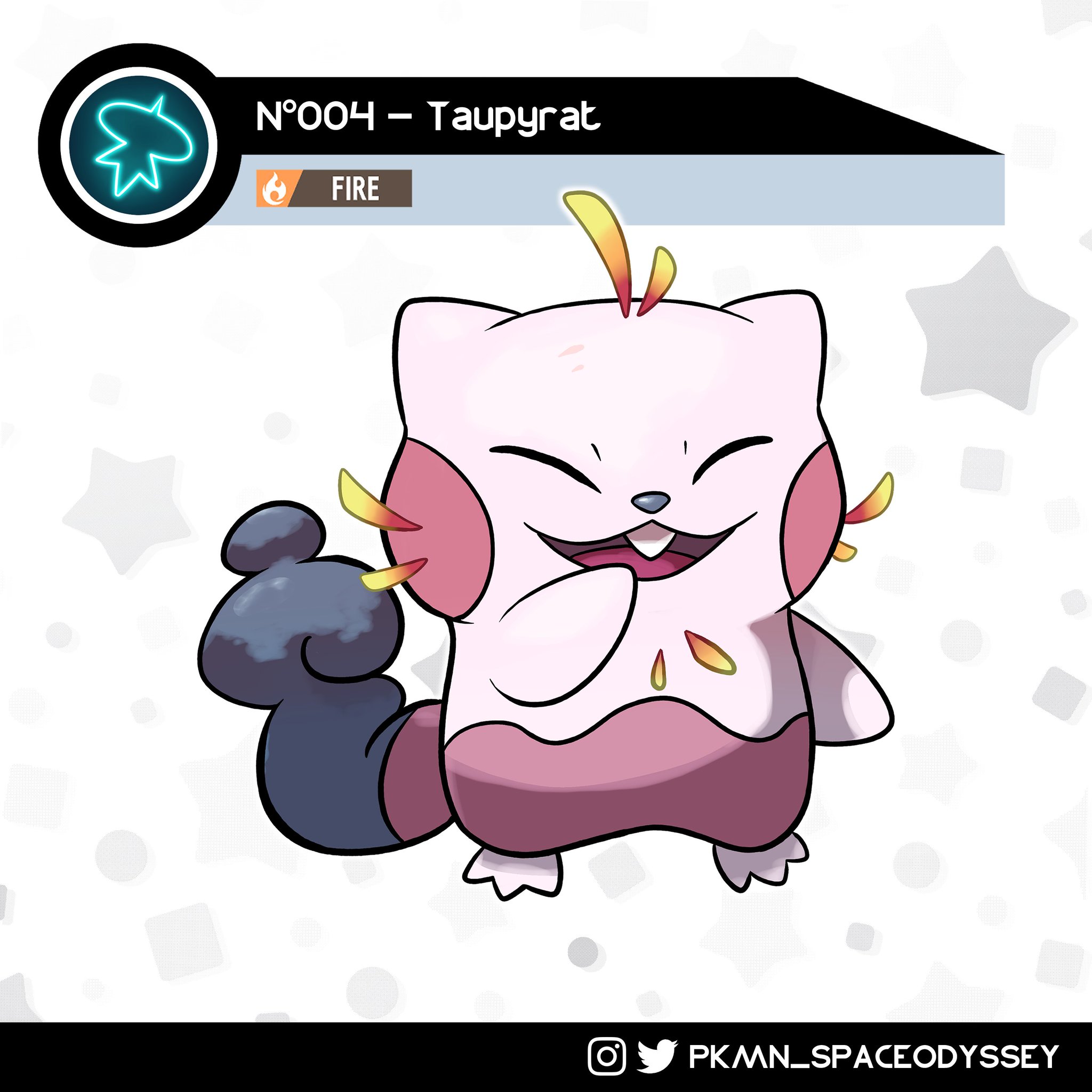 pkmn_spaceodyssey on Twitter: "🔥Hot in front ! Here is Taupyrat !🐀 https://t.co/Jh34zpWQV9 ...
