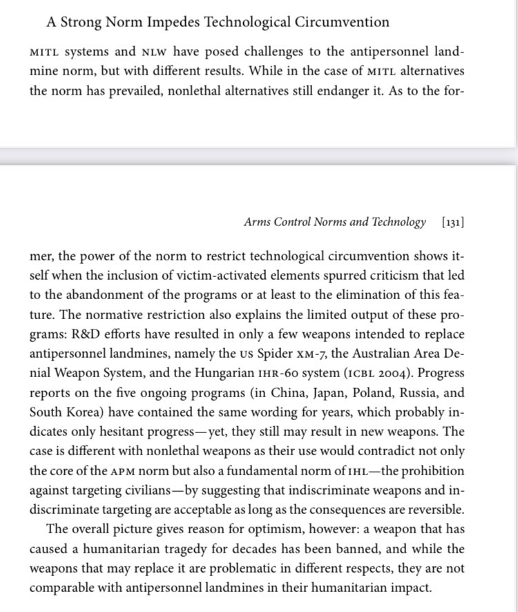 2 Ergänzungen zum Part über Landminen in der sehr guten Folge ...