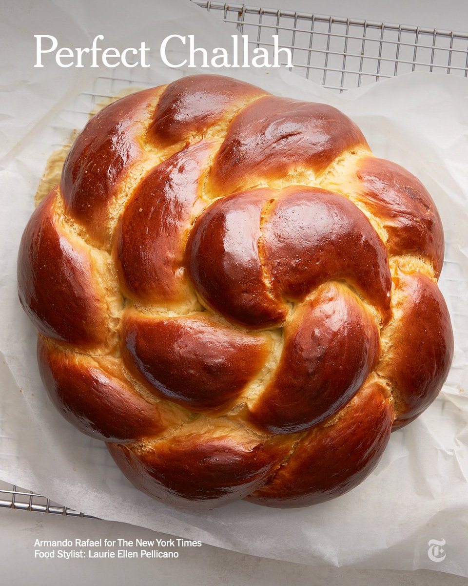 The New York Times on Twitter: "This classic challah recipe is ideal for first-time bread bakers ...