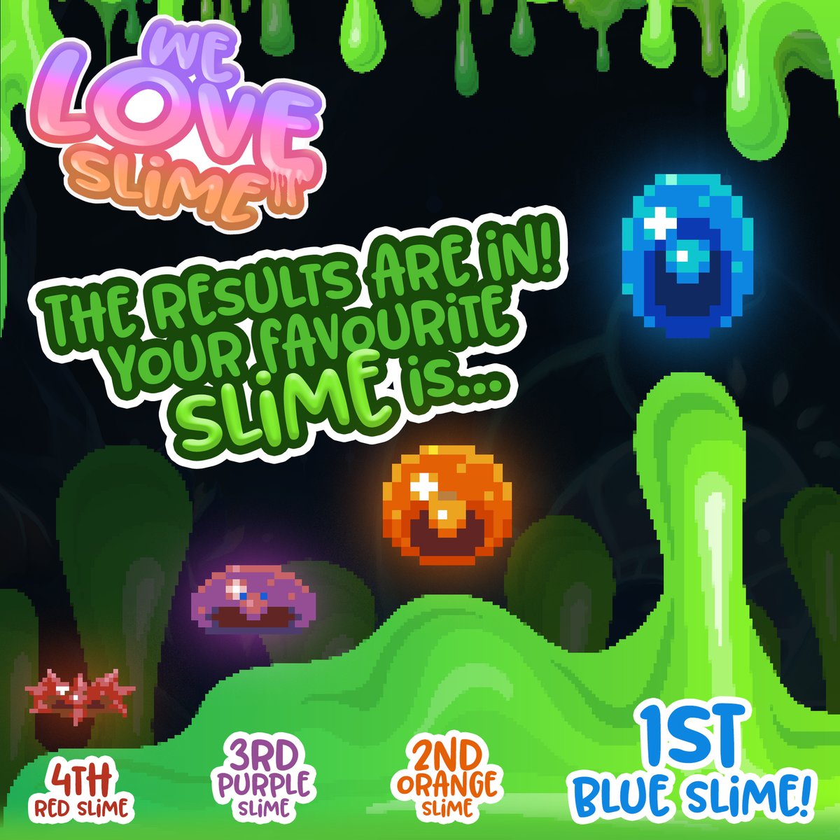 We asked you to vote for your favourite Slime on both Twitter and ...