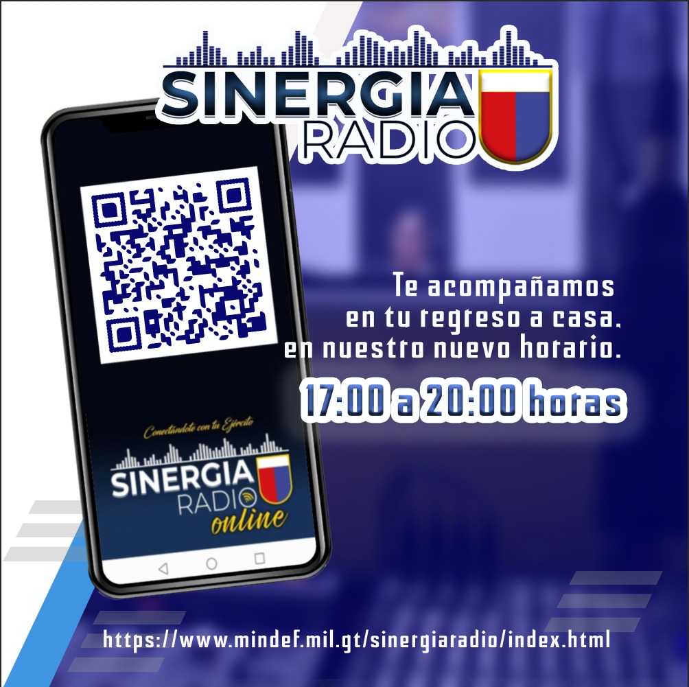 Ejército Guatemala on Twitter: "Sintoniza nuestro programa Sinergia Radio 📻🎙 A partir del ...