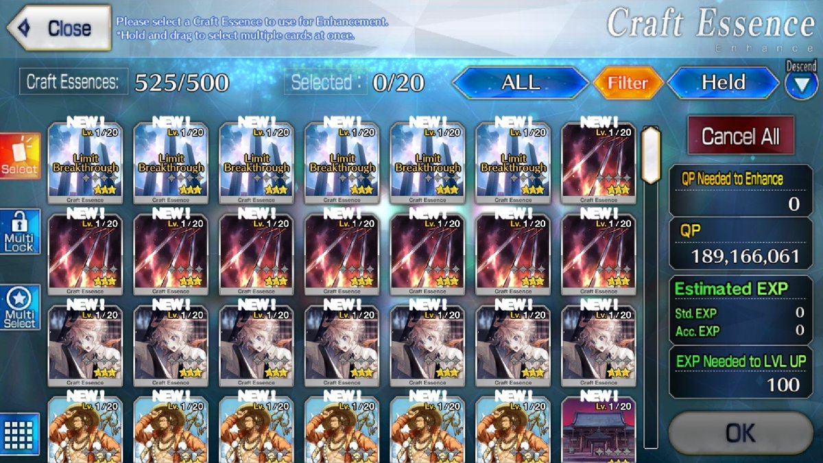 Tsukuyomi Hikari on Twitter: "Random FGO tip: Did you know that if you turn on the Smart Sort ...