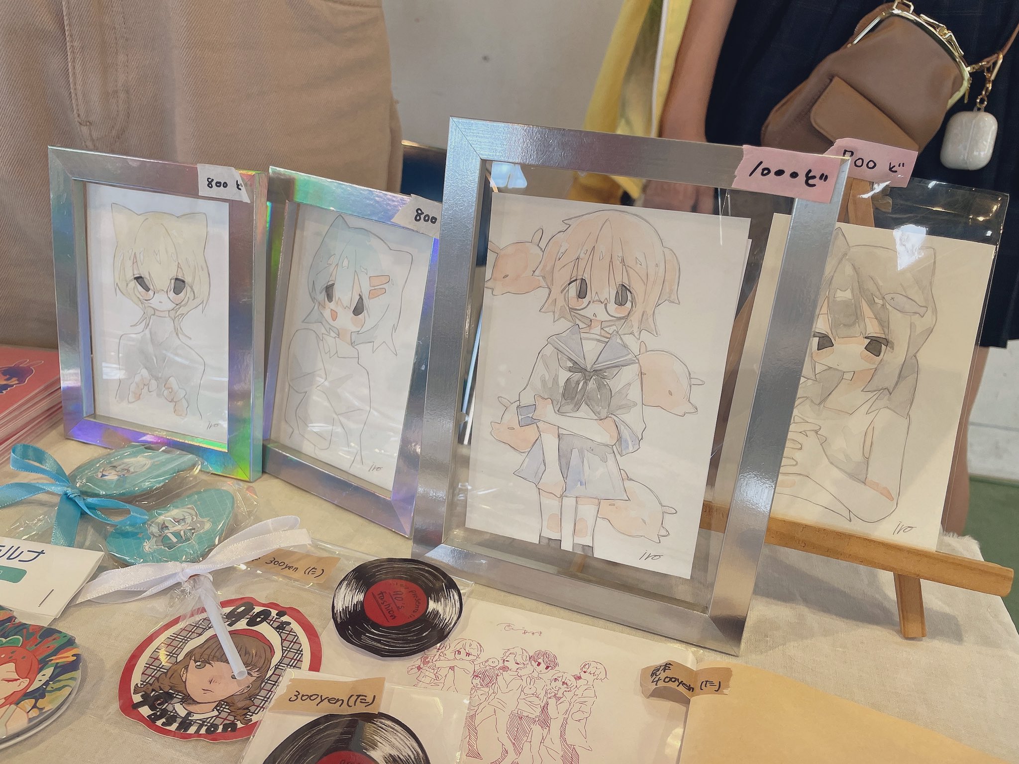 いろはす on Twitter: "学祭で売ってた原画たち https://t.co/Jd3I7tSSp0" / Twitter