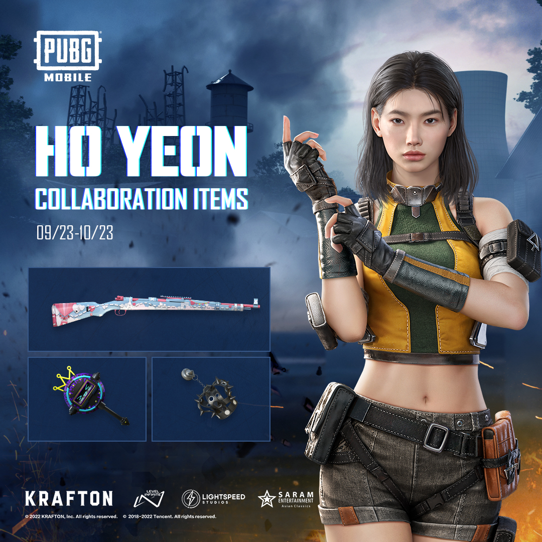 PUBG MOBILE on Twitter: "Kit yourself out with our amazing HO YEON themed gear and fight for ...