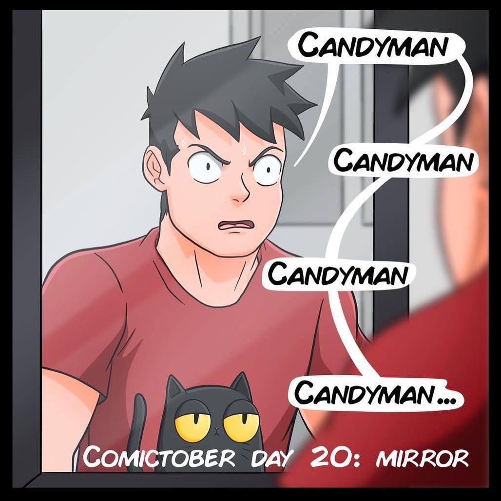 WeFlapsComics on Twitter: "Last year’s comictober Day 20. Thankfully Coral is here to protect me ...