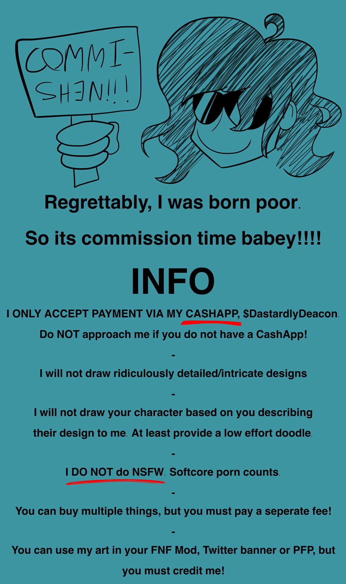 CRACKER CLAUSE (C0MMS OPEN) on Twitter: "hell yeah baybee!!! c0mms open again!!!!!!!!!! woo yeah ...