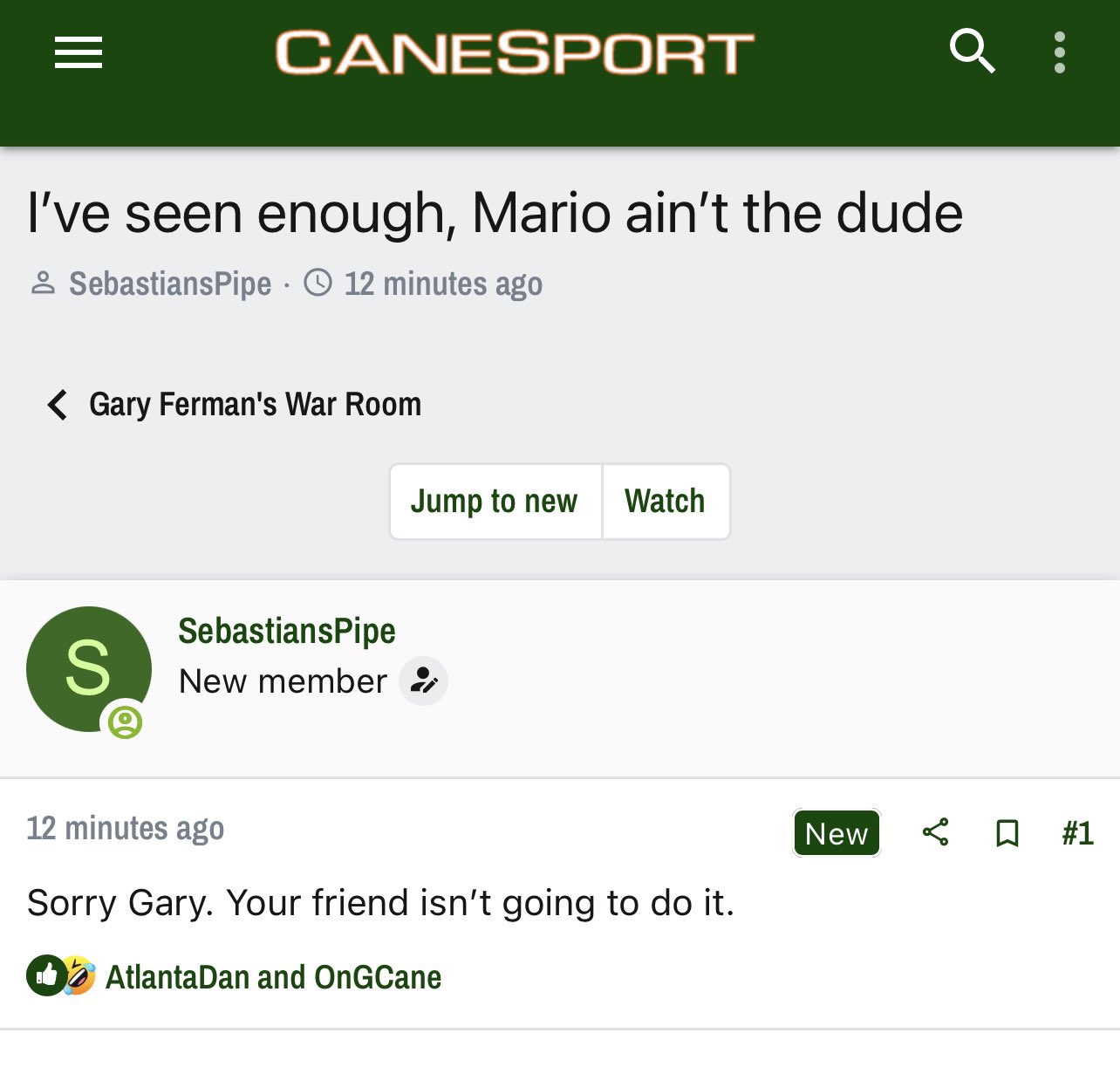 Message Board Geniuses on Twitter: "🚨MELTDOWN ALERT 🚨 #Miami fans have seen enough of Mario ...