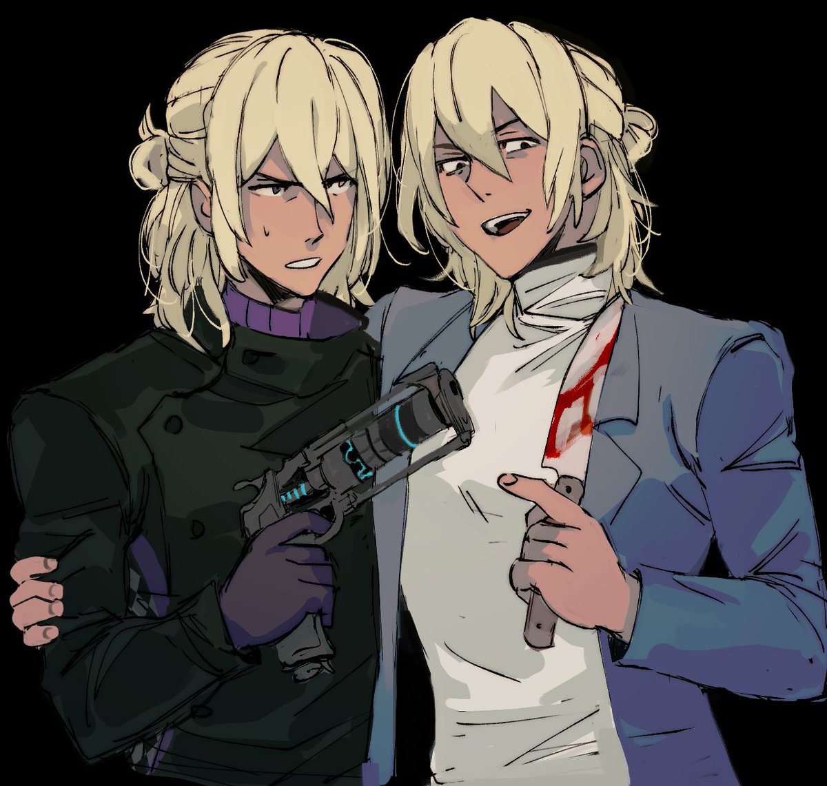 on Twitter: "#aitsf spoilers Some art i did while finishing ai somnium files. Loved it. Now ...