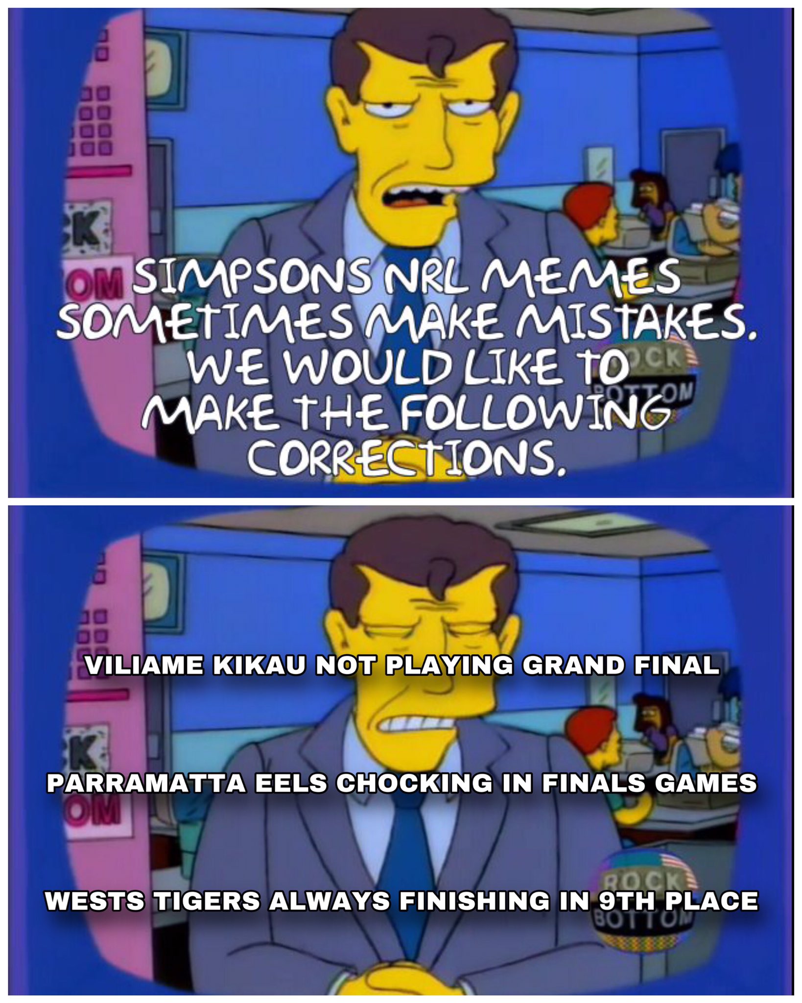 Parramatta Nrl Memes United By Commbank Stadium. United By The Bottom