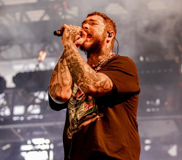 Raptv On Twitter Post Malone Reveals He Is Having Trouble Breathing