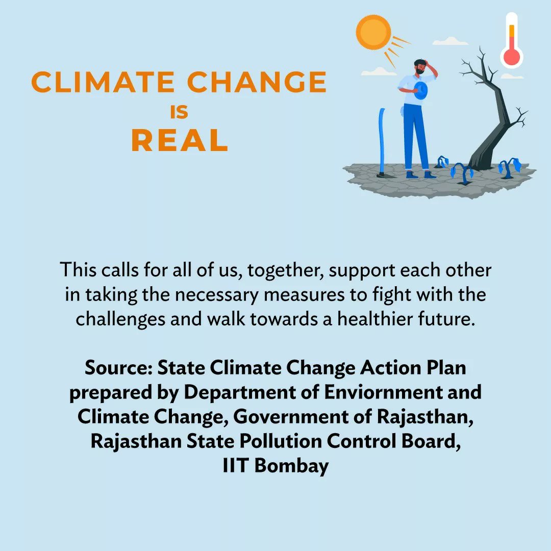 RSPCB on Twitter: "Climate change is affecting human health to an extent that is irreversible ...