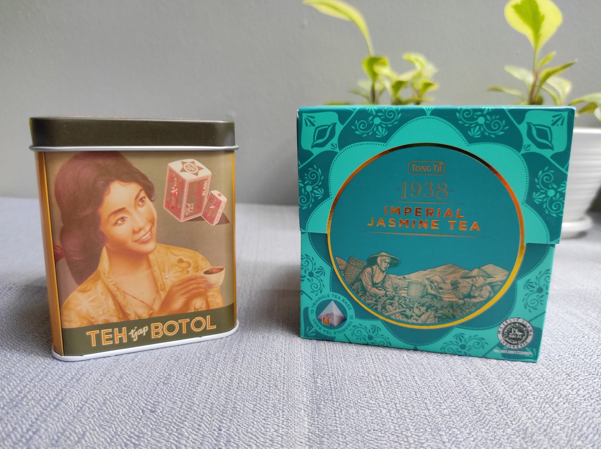 TEH BOTOL VS TONG TJI ☕ Nyobain teh melati celup versi premium punya 2 ...