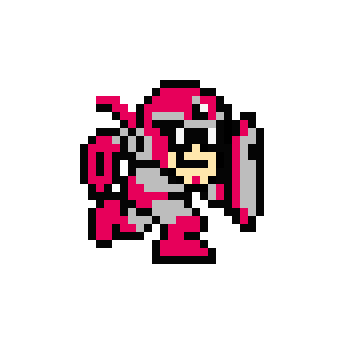 Protoman Sprite Nes
