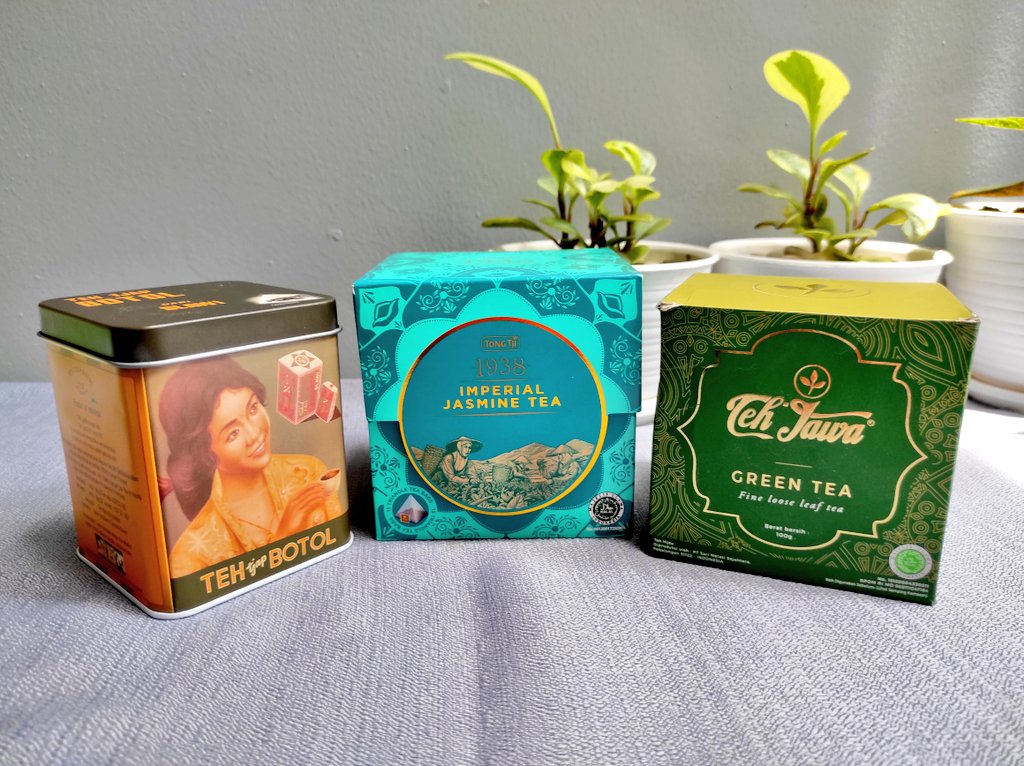 TEH BOTOL VS TONG TJI ☕ Nyobain teh melati celup versi premium punya 2 ...