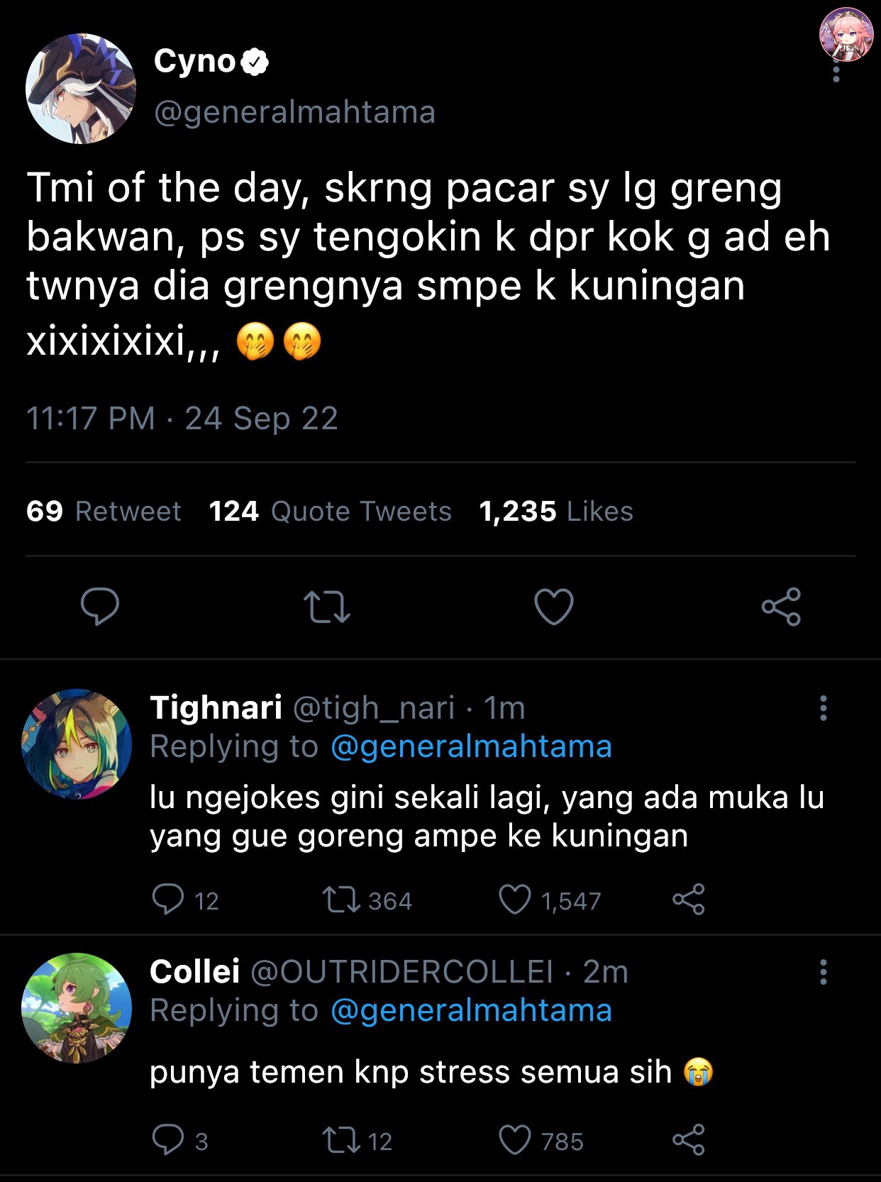 GABUNG KOMUNITAS FANFIC 📌 on Twitter: "Au! cw // bxb , cynonari , kinda harshwords(?) https://t ...