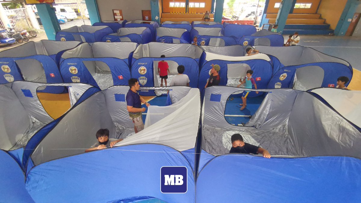 Brgy. staff and other residents of Brgy. Sucat, Muntinlupa City are ...