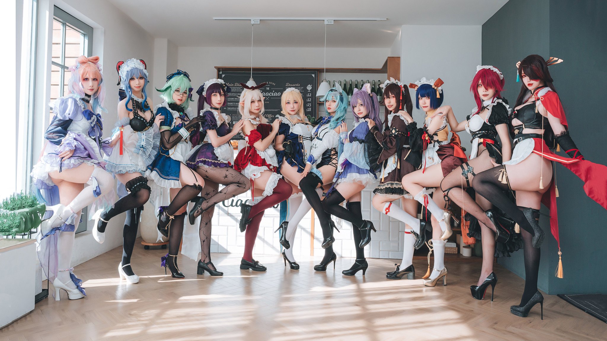 浵卡Tokar🔞Patreon & OnlyFans on Twitter: "原神女僕大團 Geshin Impact Maid 壯觀嗎💕 https://t.co/Q1WfTyjJlf ...