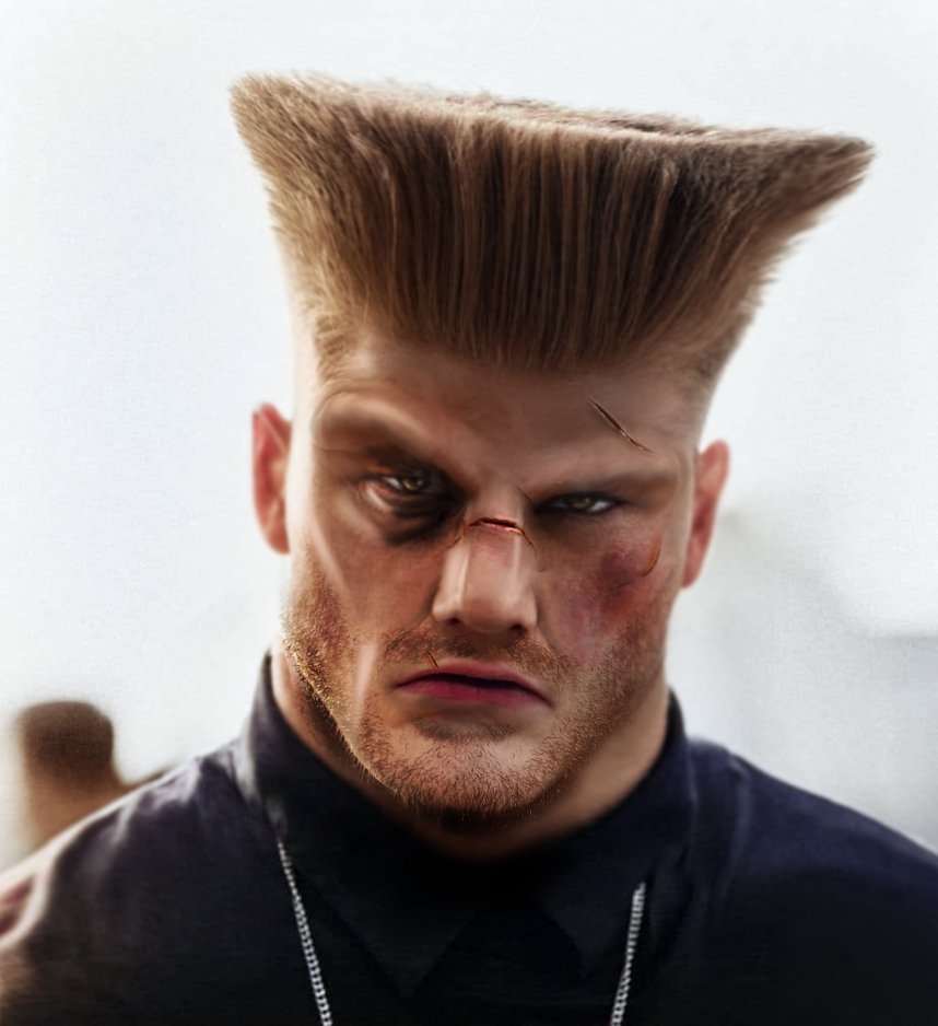 Tekken Paul Hair