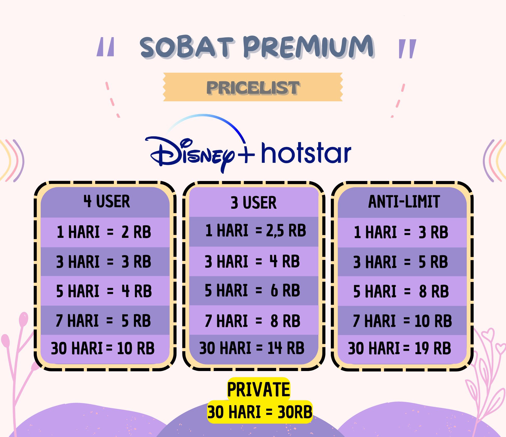 akun promosi sobatpremium💞 (@Sobat_Promote3) / Twitter