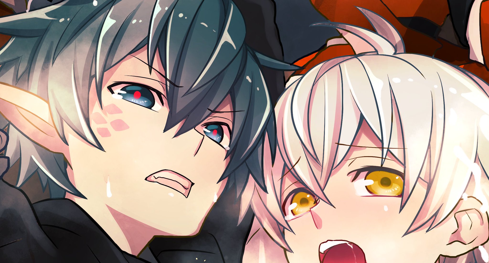 Lem ＠夏コミ新刊 委託通販中 on Twitter: "Skeb納品しました：ありがとうございます 今Skeb手数料無料キャンペ中らしく何はともあれ好きな子達が描けて嬉しいです 依頼の仕事 ...