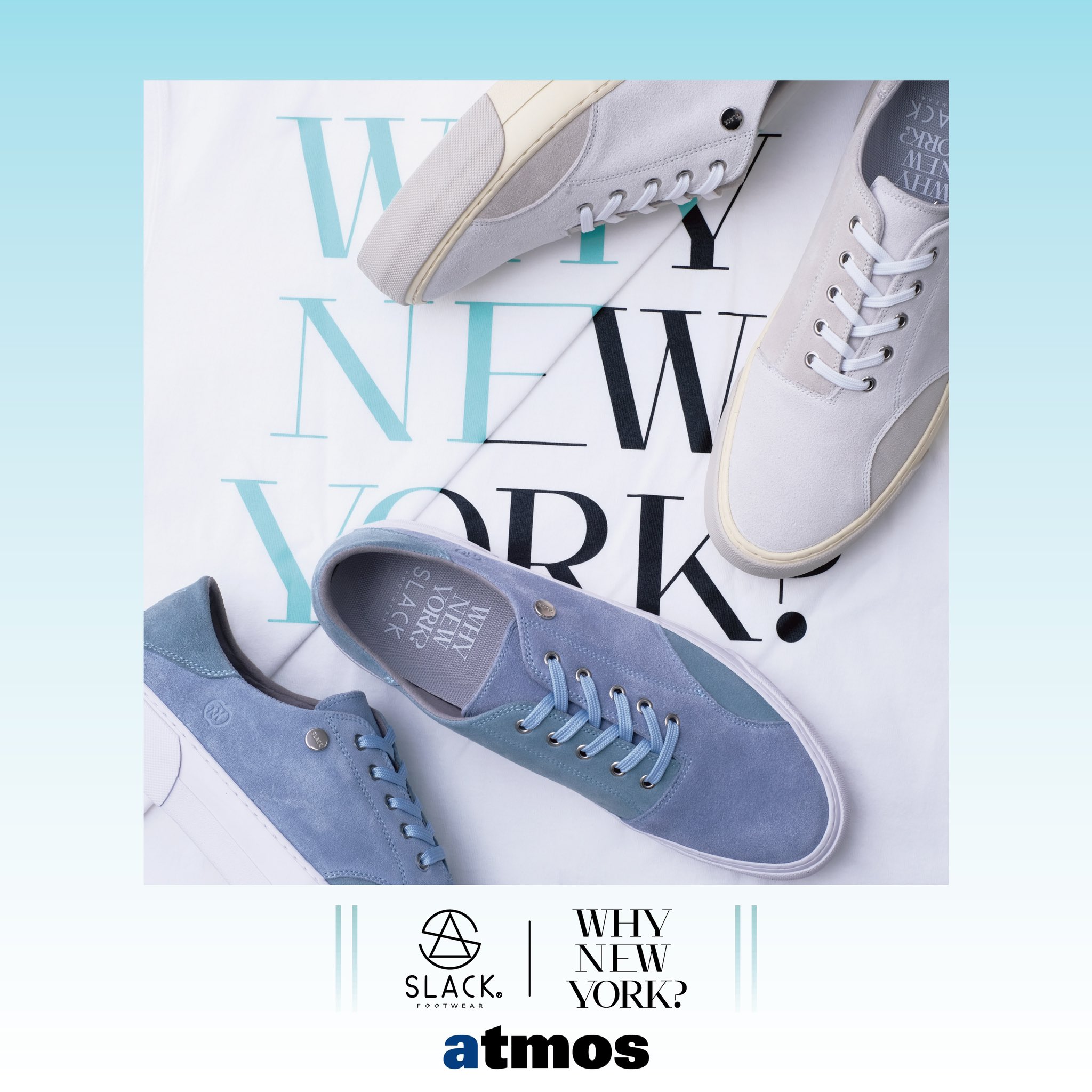 KENJI@世界放浪 on Twitter: "【宣伝】 なんとatmosさんで僕のブランドとslackさんのコラボスニーカーが抽選販売が決定しました🔥 秋冬服にぴったりのカラーリングなので ...