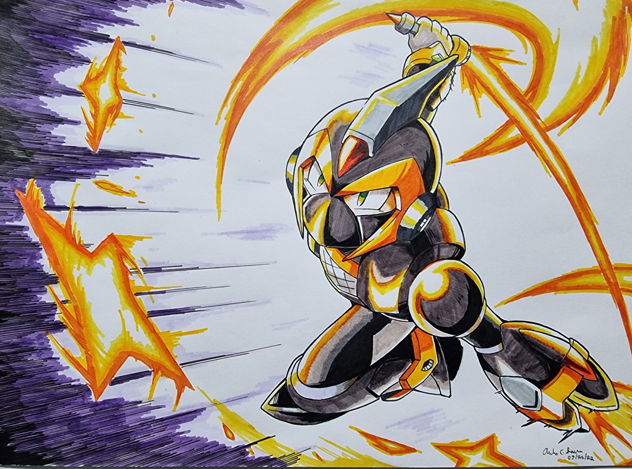 Megaman X Shadow Armor Shadow Armor. 4th Almost Complete : R/MegaManX