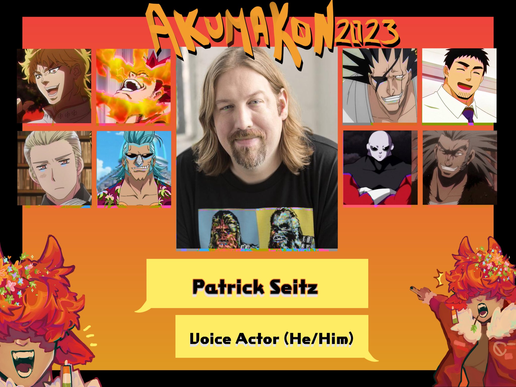 Patrick Seitz Karakterer