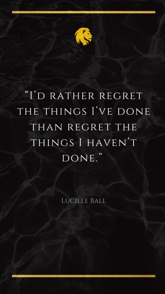 Quotes Case On Twitter Id Rather Regret The Things Ive Done Than