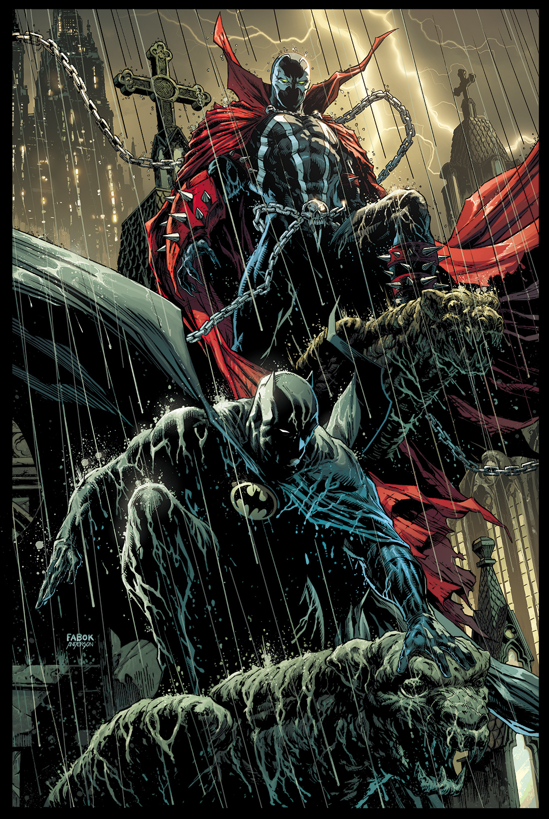 Todd McFarlane on Twitter: "Celebrating #NationalComicBookDay with a NEW #SpawnBatmanCrossover ...