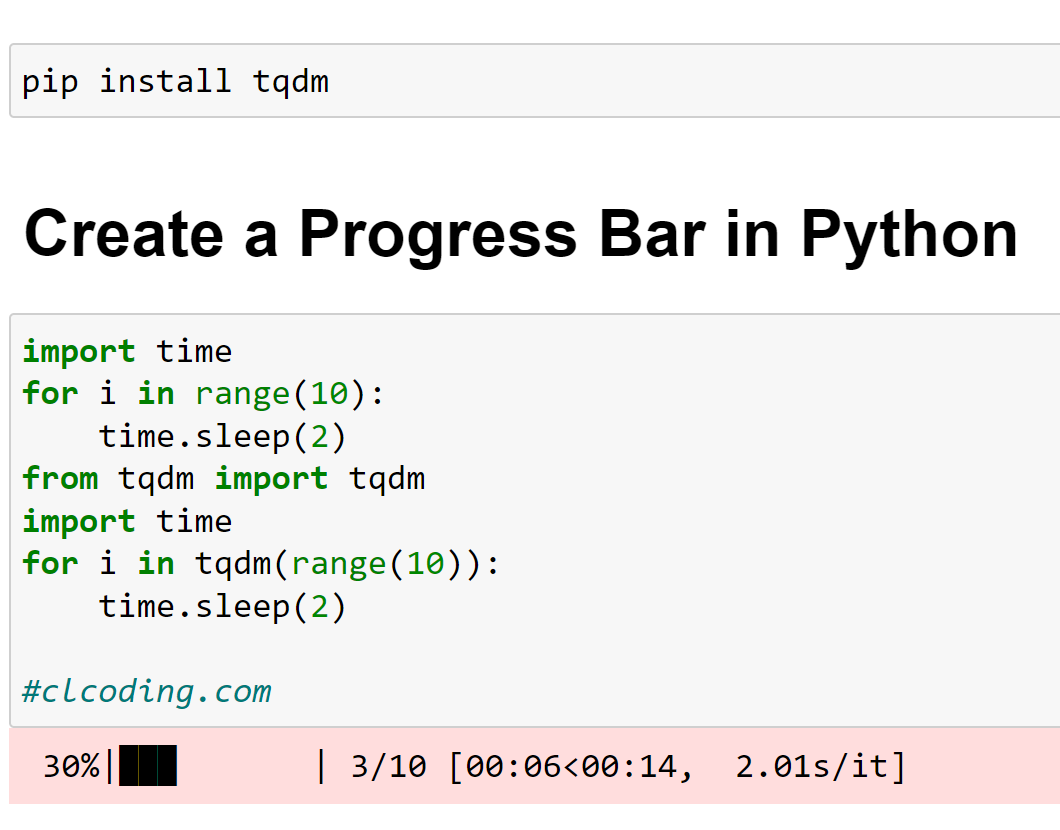 Python Coding On Twitter Day 115 Create A Progress Bar In Python 8555