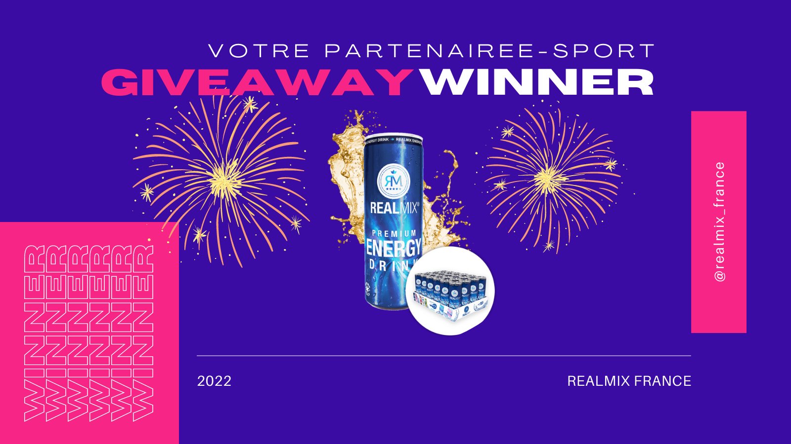 Realmix France on Twitter: "Nous avons le plaisir de vous annoncer notre heureux gagnant pour le ...