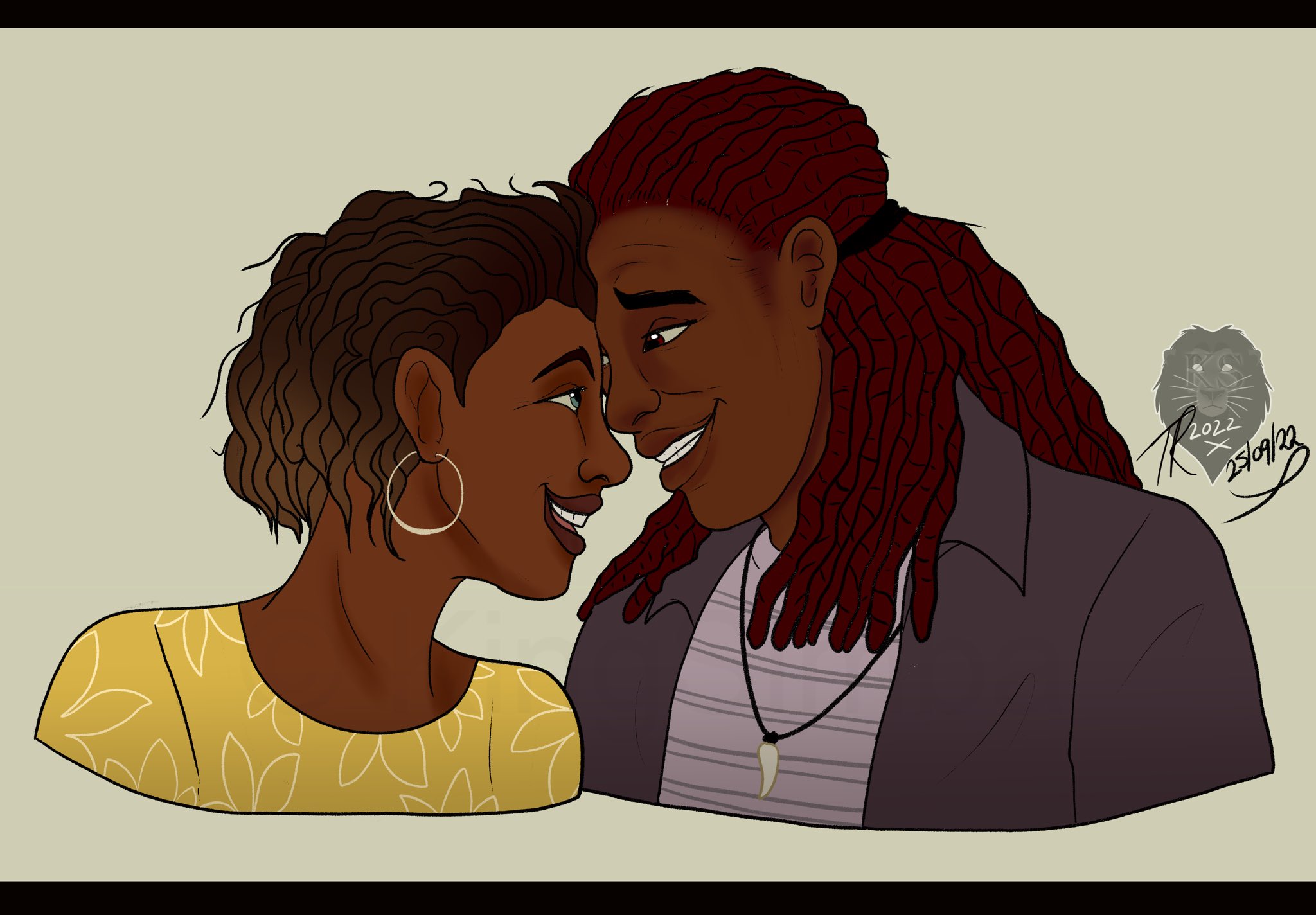 Simba And Nala As Humans